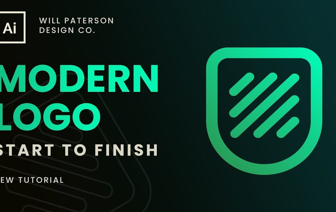 How To Design A Modern Tech Company Logo 🎉 - Web Designer and Logo ...